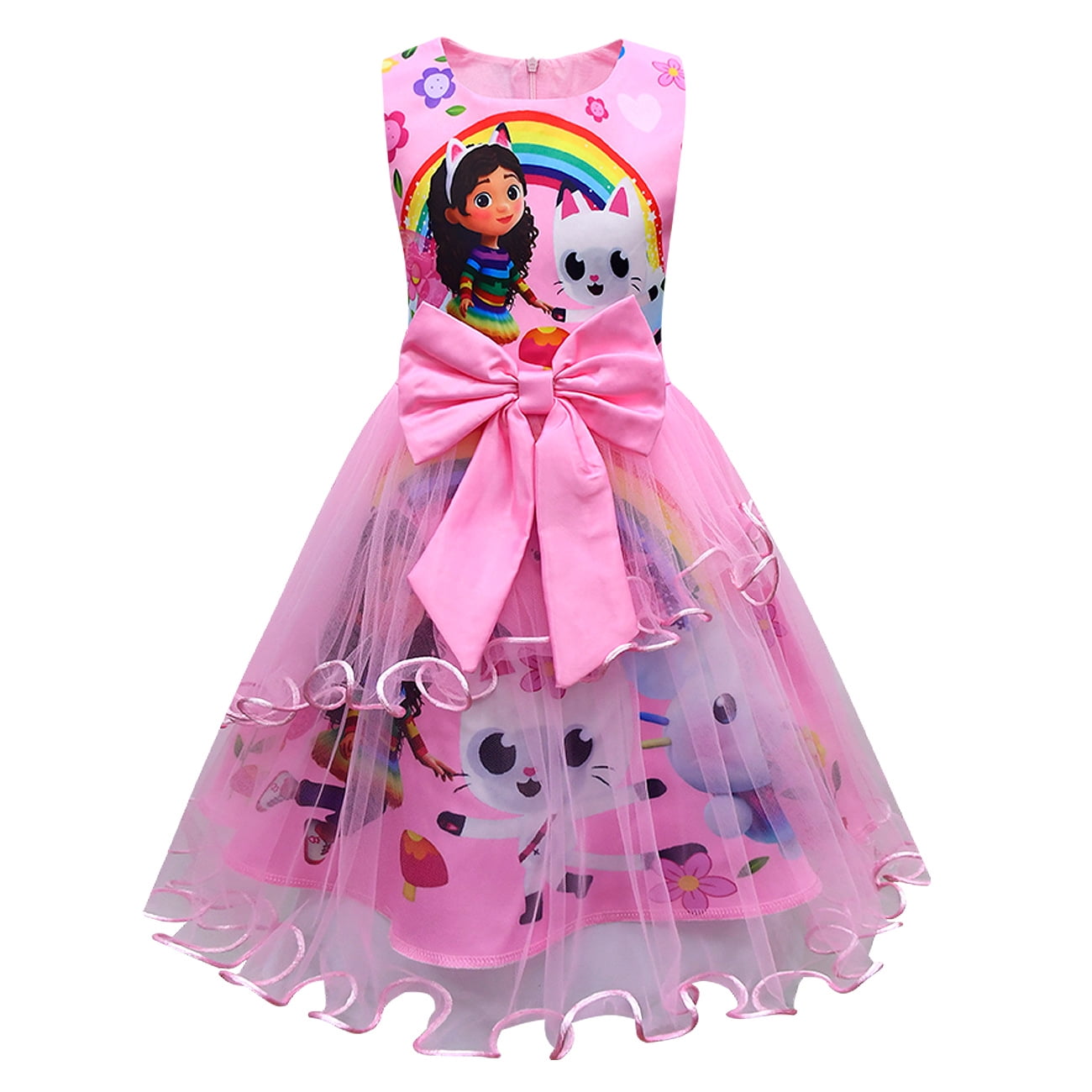 Click here for Lisheng Girl‘s Sleeveless Dress Cute Casual Dress... prices