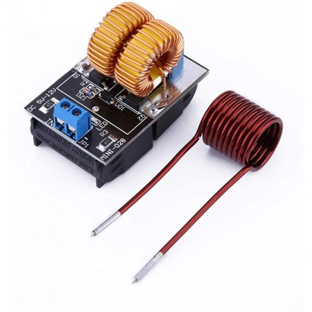 DC 5V-12V ZVS Low Voltage Induction Heating Module DIY with Heating ...