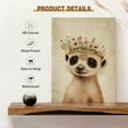 AEFER Cute Meerkat Portrait Nursery Wall Decor Poster Lovely Garland ...