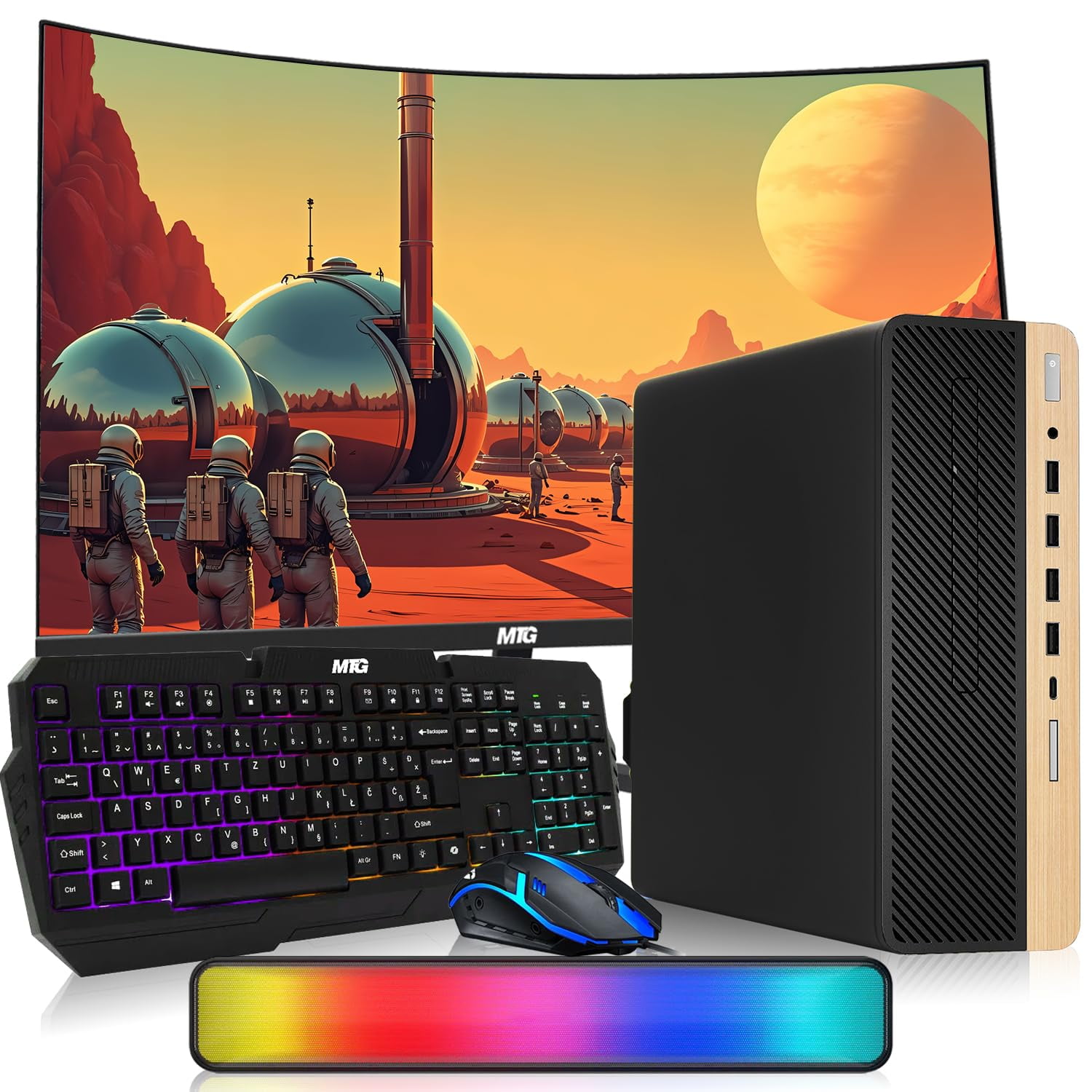Restored TechMagnet HP G4,Light Single Premium Gaming Desktop Computer ...