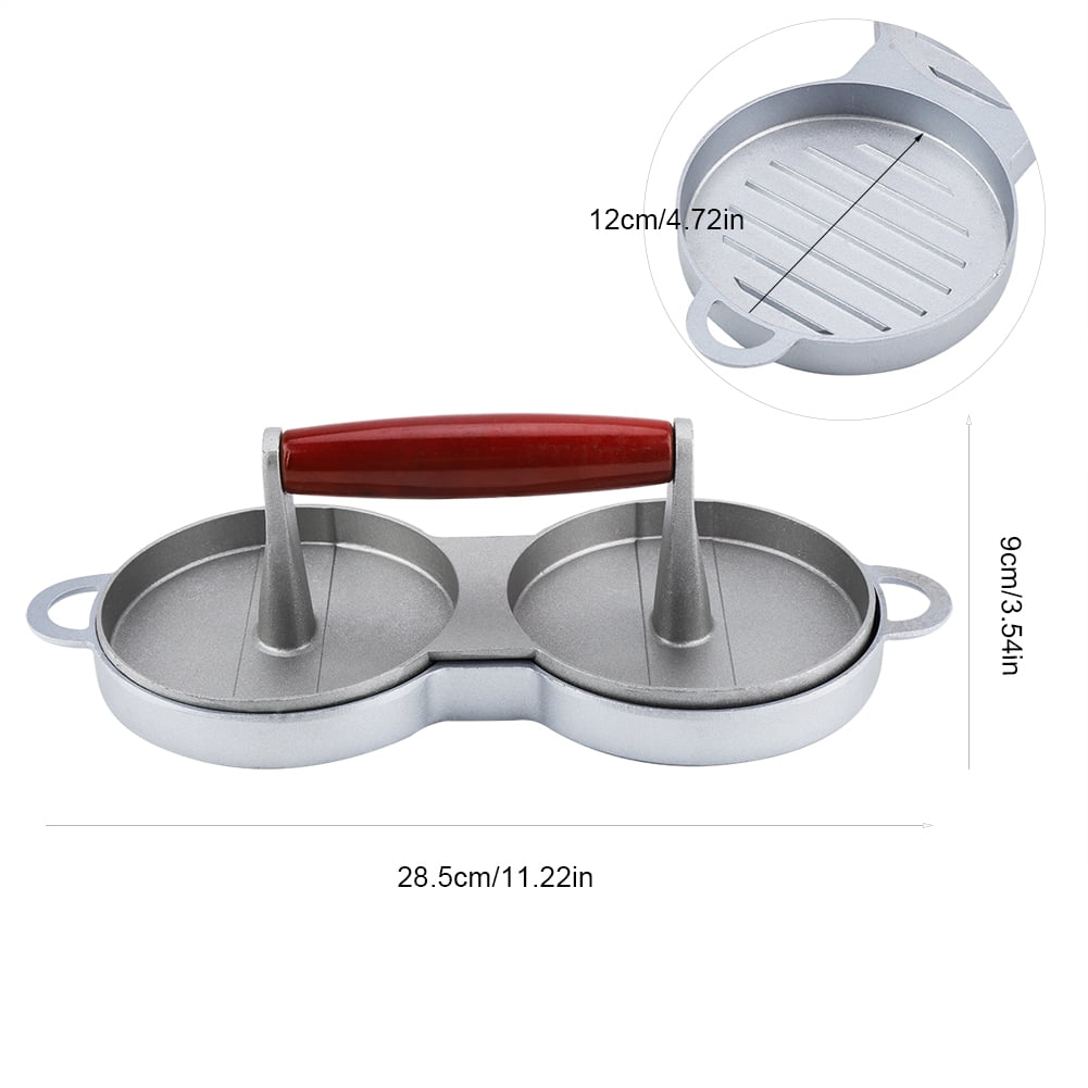 Click here for Cergrey Hamburger Press  Aluminum Alloy Double Bur... prices