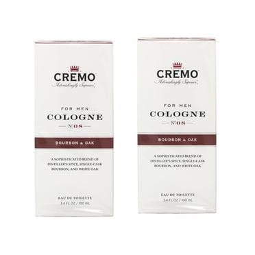 Cremo Fragrance Spray Cologne - Bourbon & Oak, 3.4 Ounce - Walmart.com
