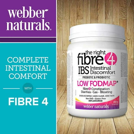webber naturals The Right Fibre 4 IBS Intestinal Discomfort ...
