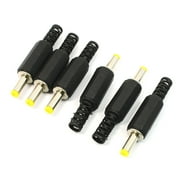 2pcs 6.3mm x 3.0mm DC Power Male Plugs Connectors Black - Walmart.com