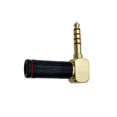 HIFI 4.4mm Right Angle Plug 5 Pole Balanced Male Audio Jack Adapter for ...