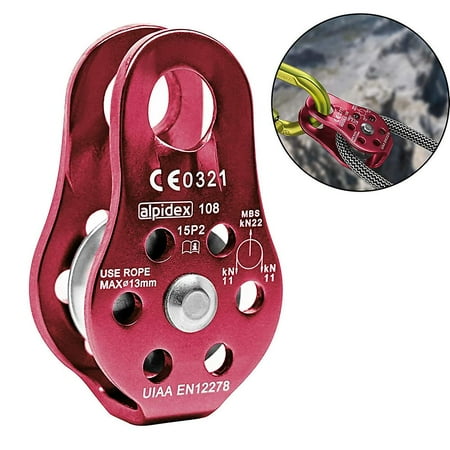 Large Rescue Pulley Single/double Sheave With Swing Platealuminum Alloy ...