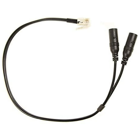 Pc Computer Stereo Headset Dual 3.5mm to Cisco Phone Rj9/Rj10 Phone ...