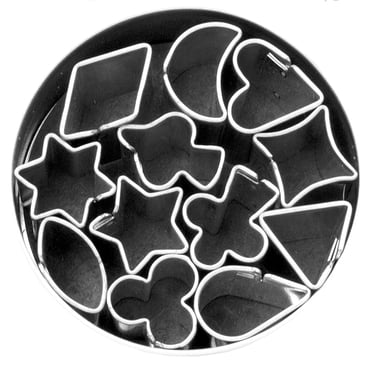 Wilton Cookie Cutter Set, Basic Shapes 6 ct. 2308-1235 - Walmart.com