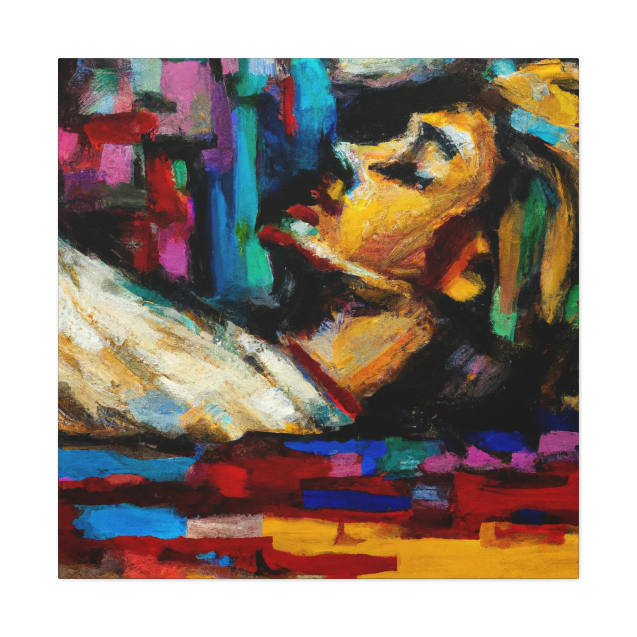 Vibrant Fauvist Colors - Canvas - Walmart.com