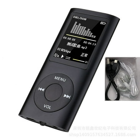 Music Player Radio HIFI Mp3 Player Digital LCD Screen Voice Recording ...