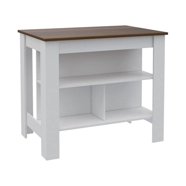 Bernards Avondale Black Kitchen Island - Walmart.com