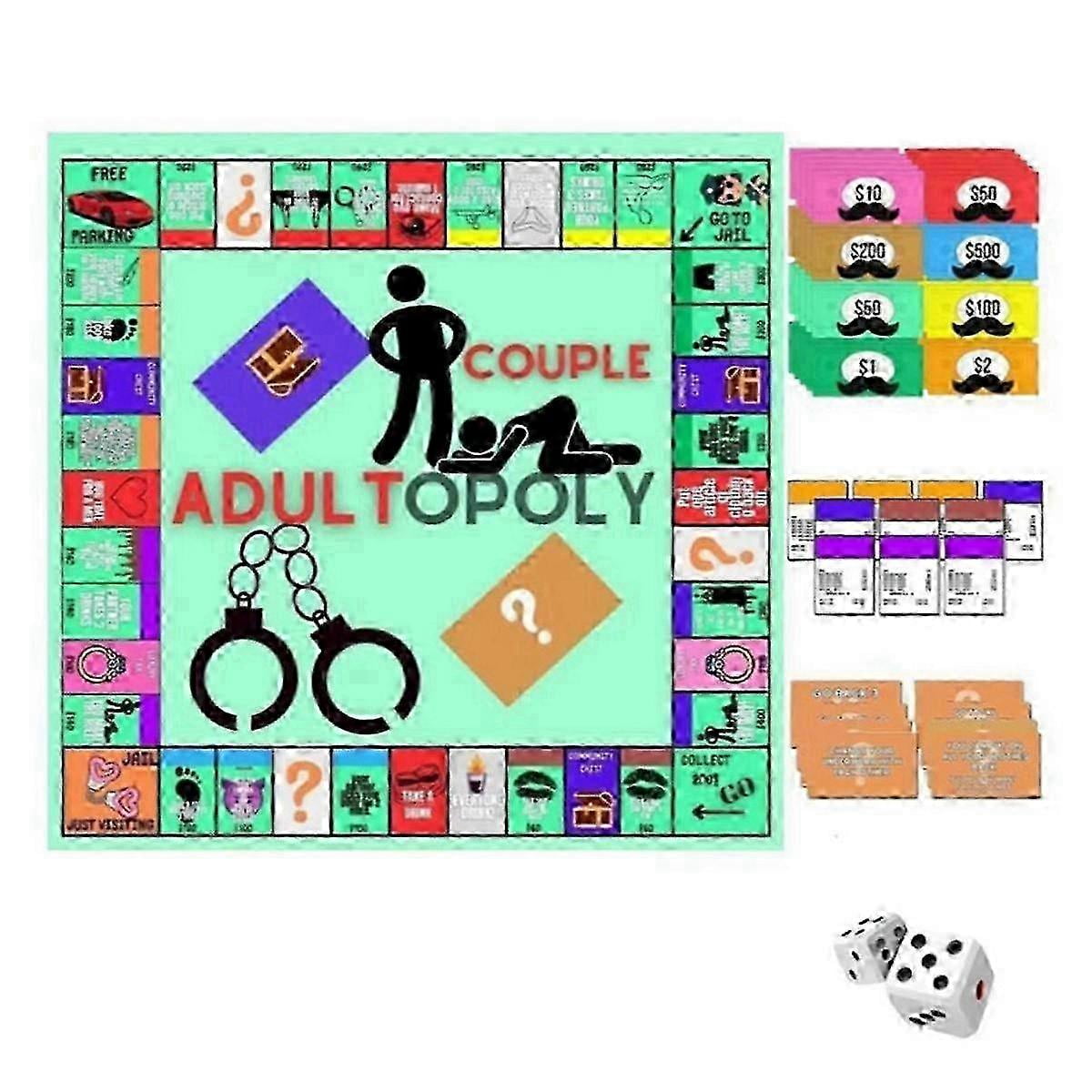 Click here for Vett Adult-Opoly: A Couples Opoly Board Game For N... prices