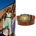 Belt Buckle Belt Cowboy Belts For Men Western With Big Buckle Jeans ...