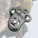 SunniMix Climbing Pulley Heavy Duty Rope Pulley for Rappelling, Outdoor ...