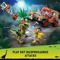 LEGO Jurassic Park Dilophosaurus Ambush Buildable Toy Set for Jurassic ...