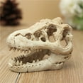 Moocorvic Halloween Aquarium Resin Decoration Skull Creeping Dragon ...