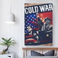 American Military Propaganda Cold War Poster Picture Print Canvas ...