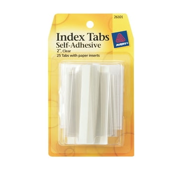 Avery Reinforced Cloth Gummed Index Tabs - Walmart.com
