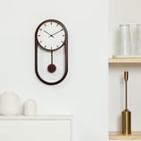 Better Homes & Gardens 7.8" Quartz Modern Indoor Pendulum Clock, Easy ...
