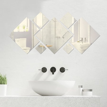 Lozenge Shape 3 Dimensional Wall Sticker,Wall Decal Living Room Sofa ...