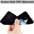 for Samsung Galaxy S22 Ultra Case,Black Soft TPU Silicone Shockproof ...