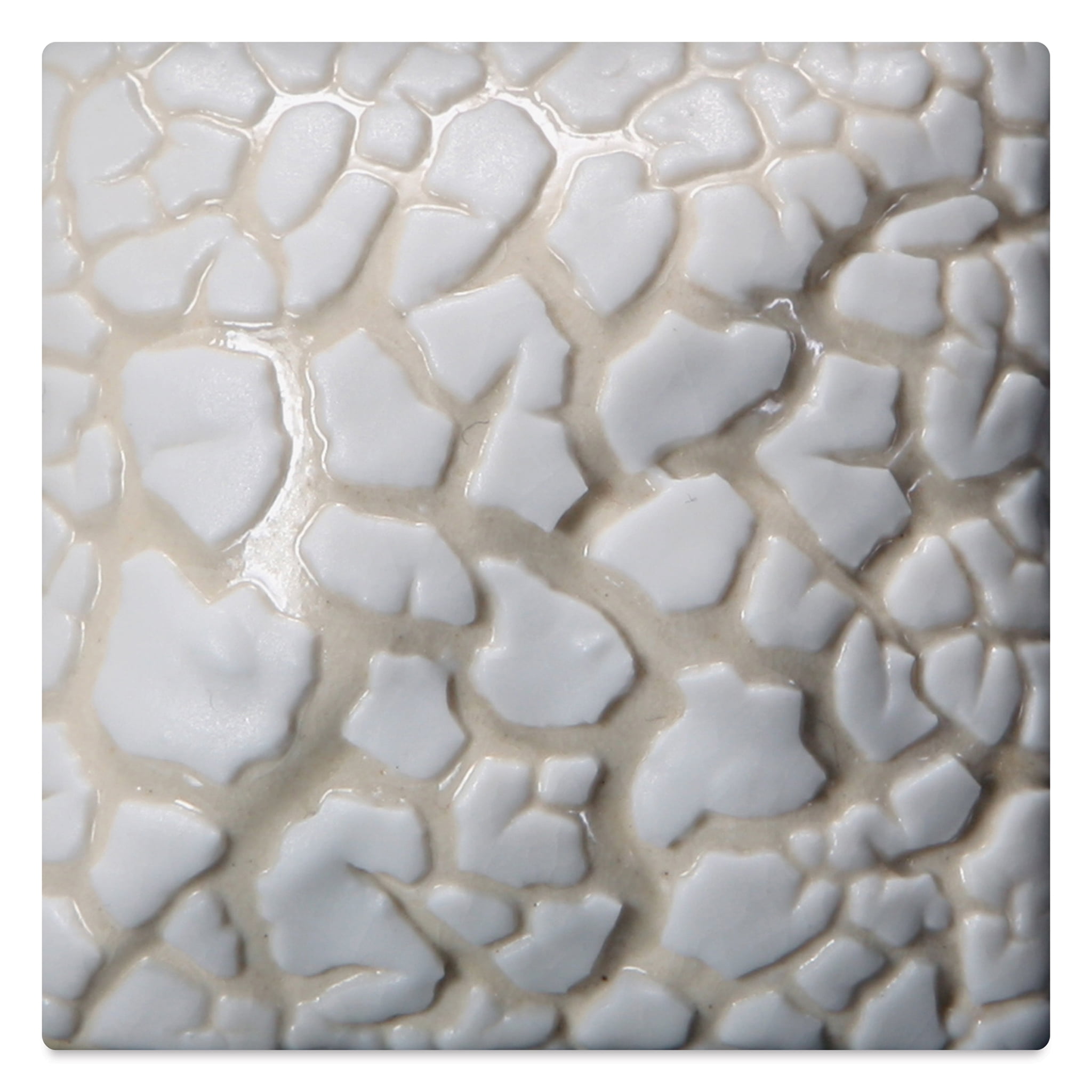 Mayco Stoneware Mudcrack Glaze - White, Pint - Walmart.com