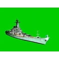 Trumpeter 5701 US Battleship Iowa 1984 1/700 Scale Plastic Model Kit ...