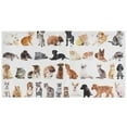 Cute Dogs Cats Rabbits Hardcover 3 Ring Binder 1.5 inch Round Rings ...