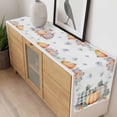 Fall Pumpkins Table Runner 60 Inches Long Farmhouse Dress Scarves ...