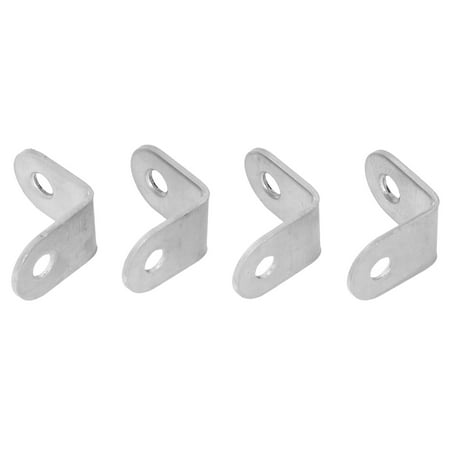 L Bracket, Wide Application Corner Brace Silver For Bookshelf | Walmart ...