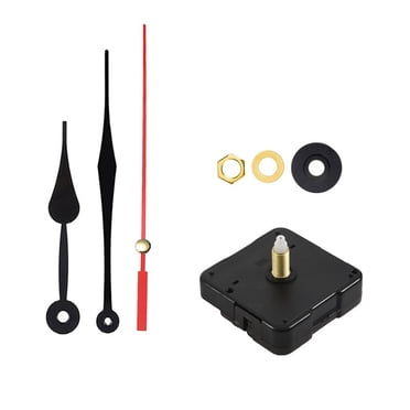Uxcell Clock Hands Kit, 3 Set Wooden Clock Mechanism Movement Wall ...