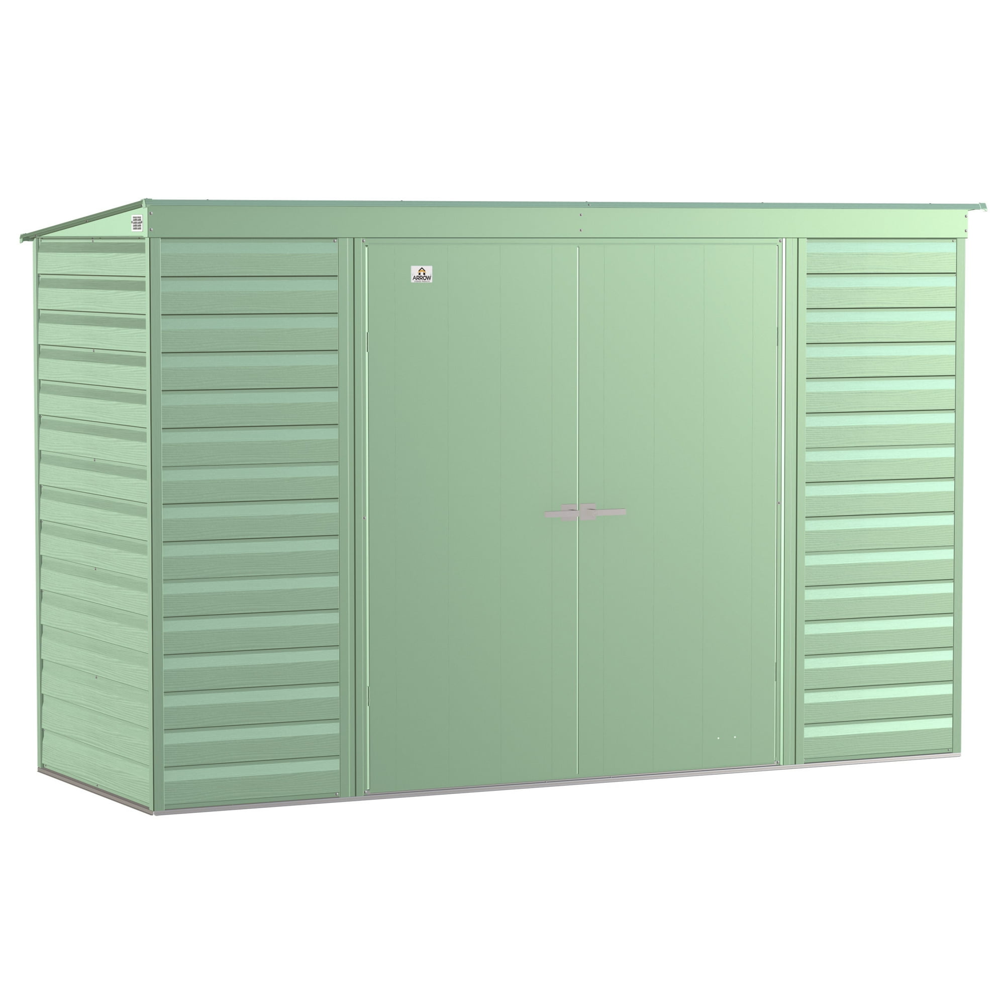 Click here for Arrow Select 10 X 4 X 6 Ft Green Shed 6 Ft prices