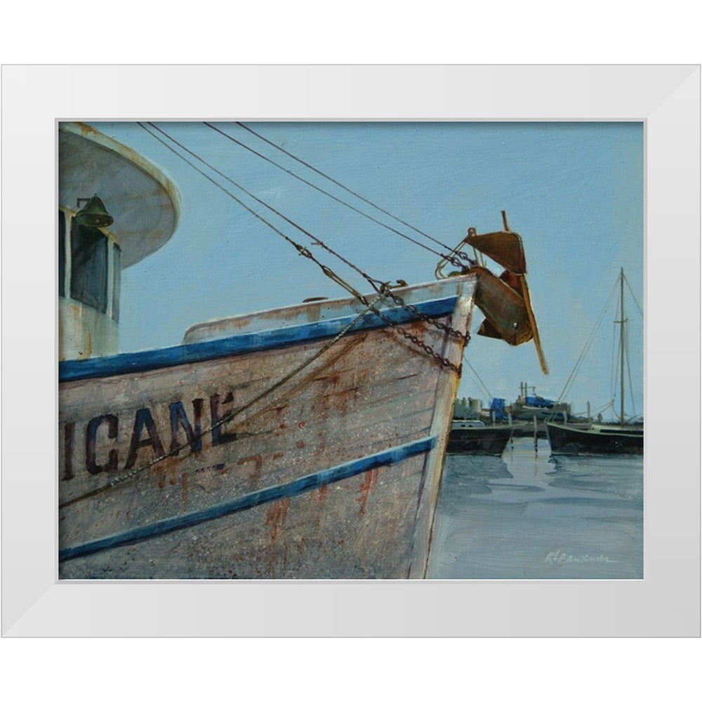 Bansemer, Roger 32x26 White Modern Wood Framed Museum Art Print Titled ...