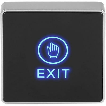 Exit Button Door Touch Push Exit Release Button Switch Panel LED Light ...
