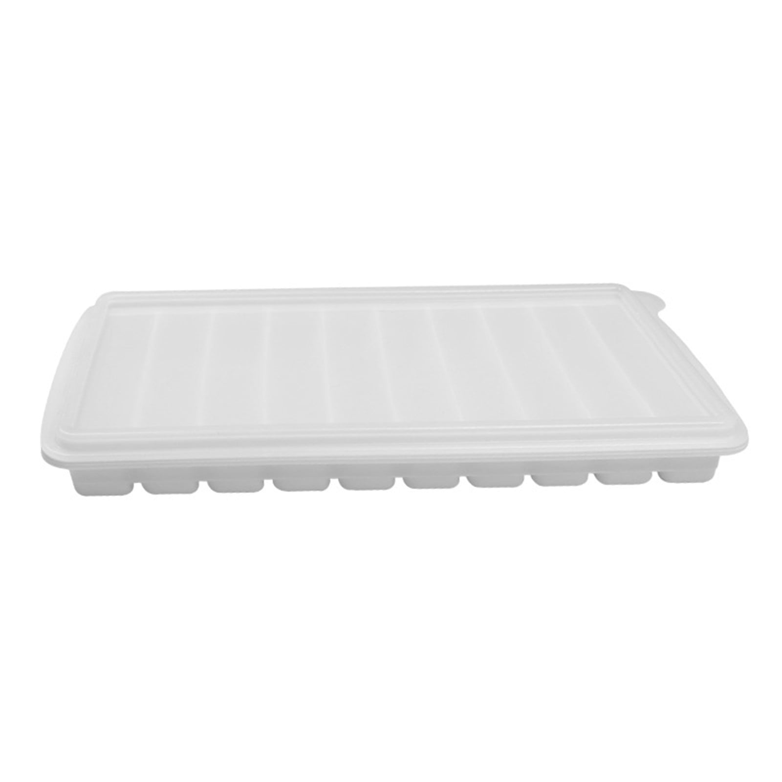 Bandejas de silicona para cubitos de hielo con 10 compartimentos, base ...