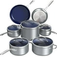 NuWave 12 Piece Non-Stick Cookware Set, Pots and Pans Set Nonstick ...