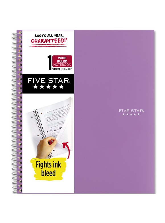 Five Star Notebooks in Notebooks & Pads - Walmart.com