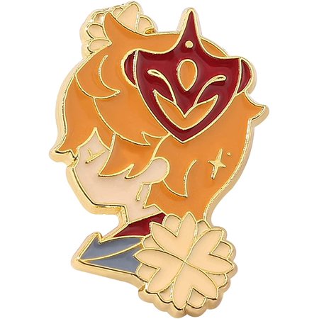 Genshin Impact Cartoon Enamel Pins, Anime Figure Small Brooch Badges ...