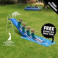 XDP Recreation 6' Water Wave Slide with Ground Tarp, and Built-in ...