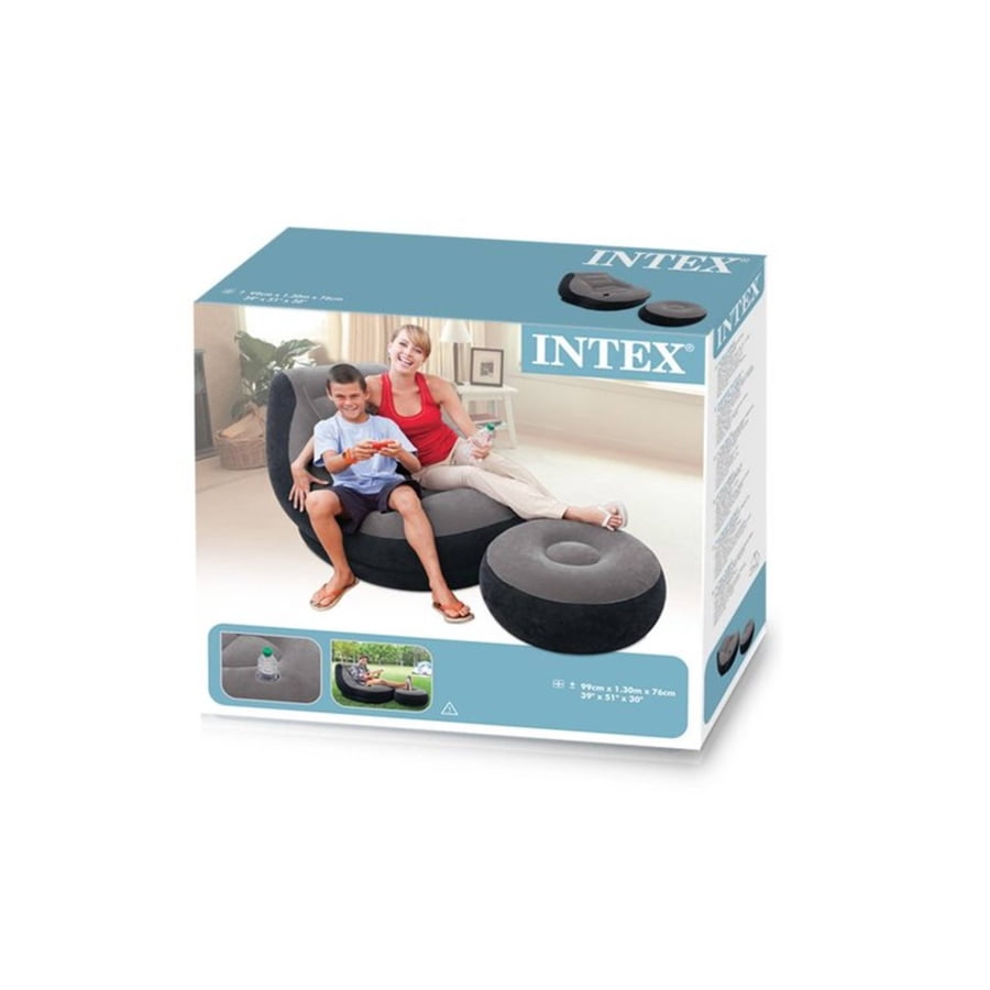 SILLÓN MAS REPOSAPIES INFLABLE Intex 68564 | Walmart en línea