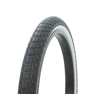 Bicycle Tire 20" x 1.75" Comp3 Thread. bike tire, White - Walmart.com