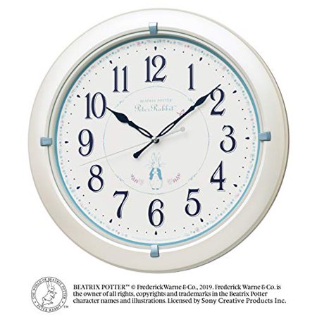 Seiko Clock Peter Rabbit Wall Clock Analog CL301W | Walmart Canada