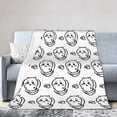 Chiikawa Toilet Blankets Fleece Awesome Soft Throw Blankets for Home ...
