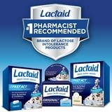 Lactaid Fast Act Lactose Relief Chewables, Vanilla, 60 Packs of 1 ct ...