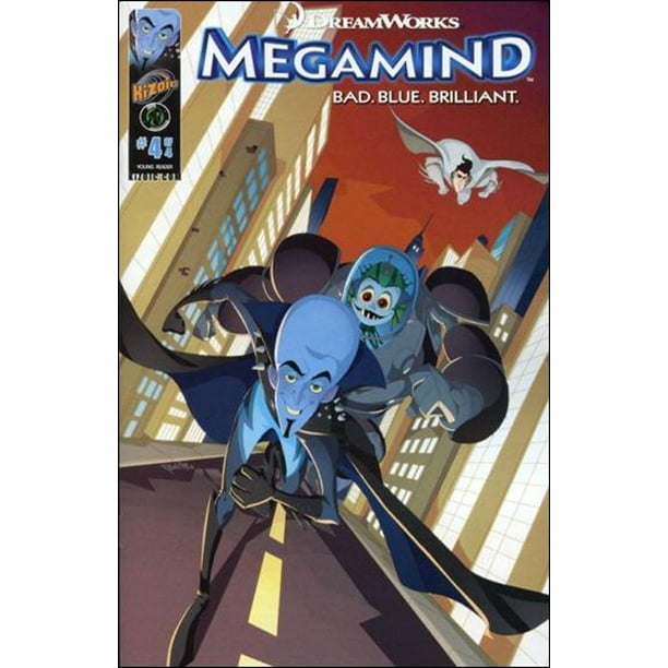 Megamind: Bad. Blue. Brilliant. (Dreamworks' ) #4 VF ; Ape Comic Book ...
