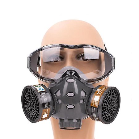 Evago Gas Mask Spray Paint Chemical Pesticide Grinding Goggles ...