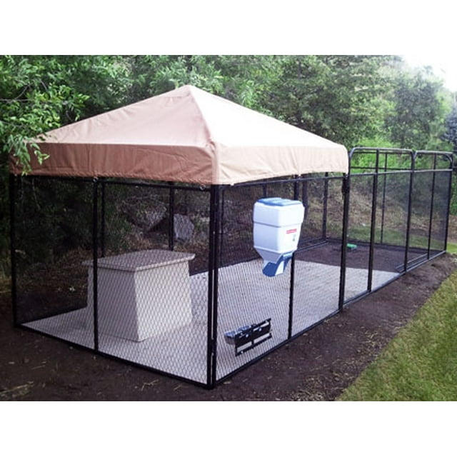 K9 Kennel Store 6’ X 24’ Welded Wire Ultimate Dog Kennel System ...