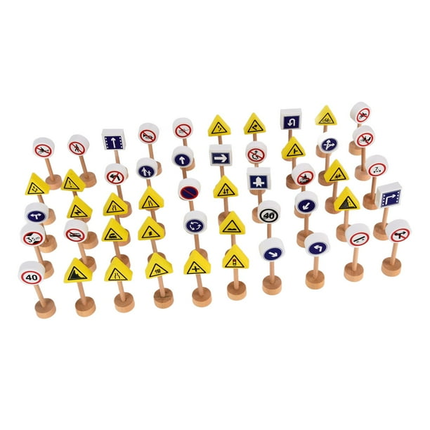 Toy Traffic Signs, Street Signs Playset Safe For Kids - Walmart.ca