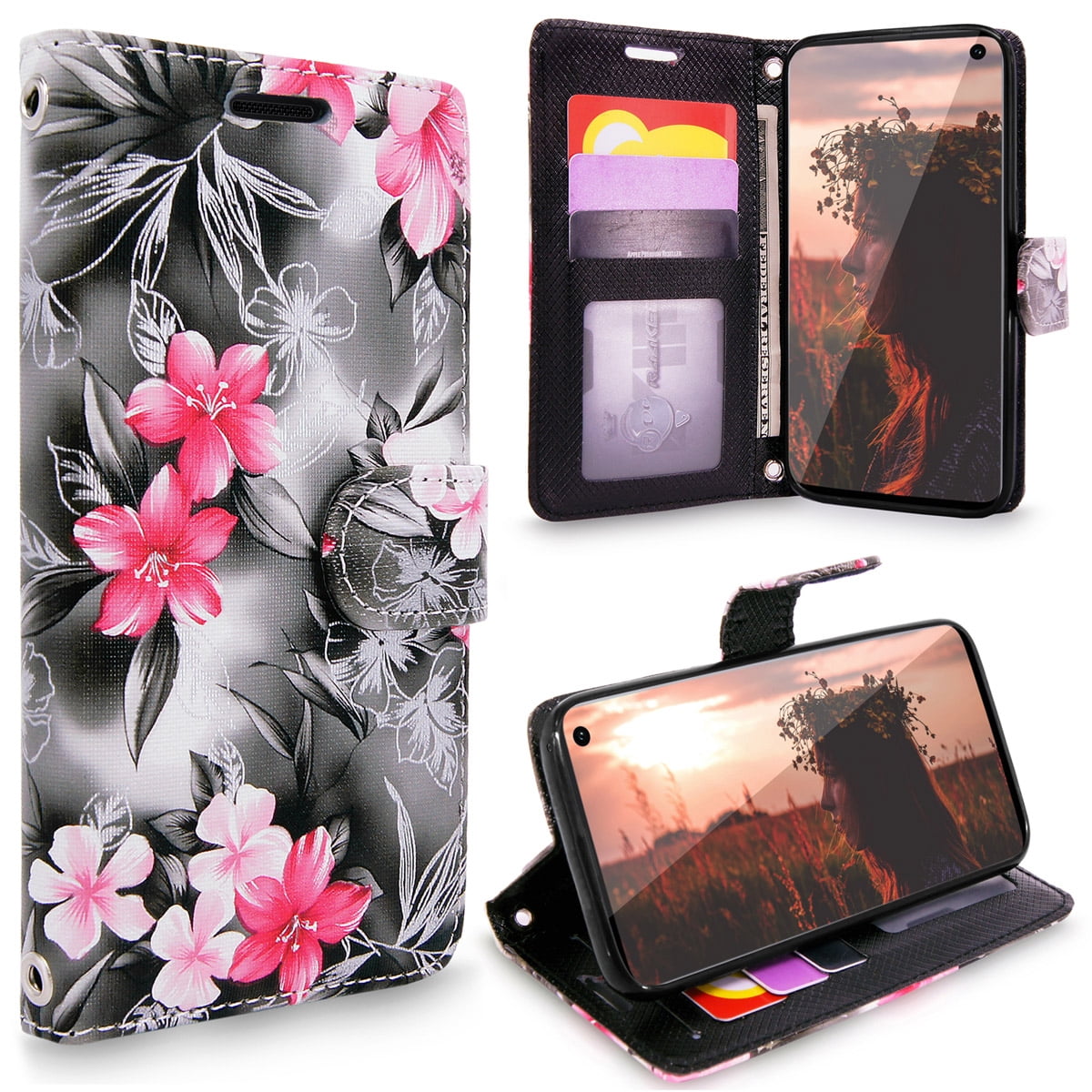 Galaxy S10E Case, Cellularvilla [Slim] [Card Slot] Premium Pu Leather ...