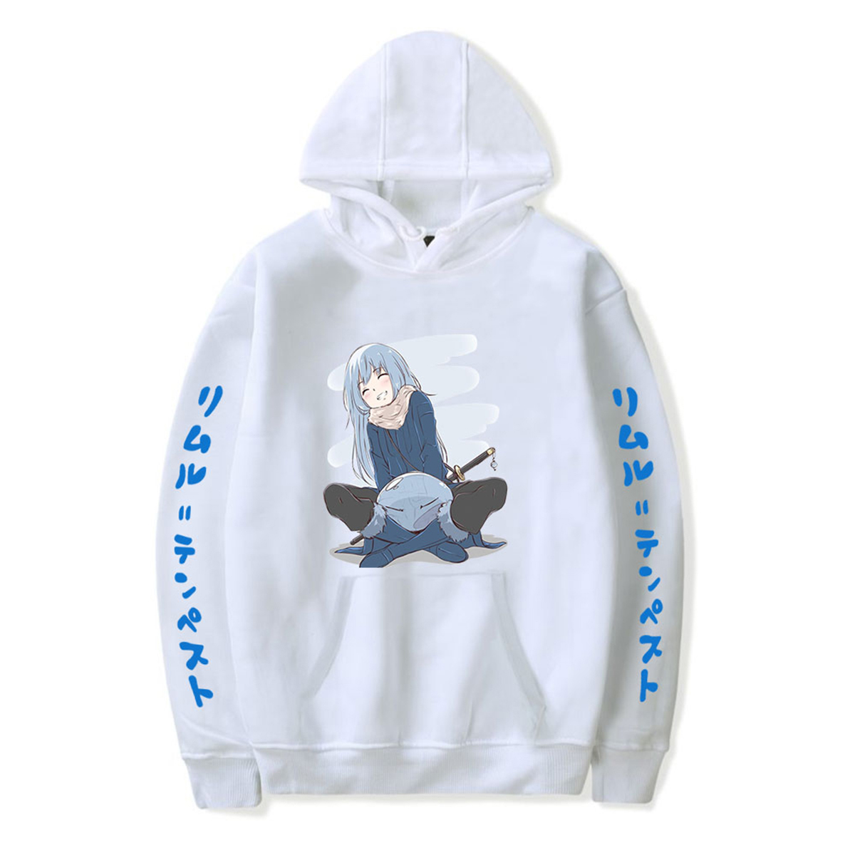 JMSUN Anime That Time I Got Reincarnated As A Slime Hoodie Rimuru ...